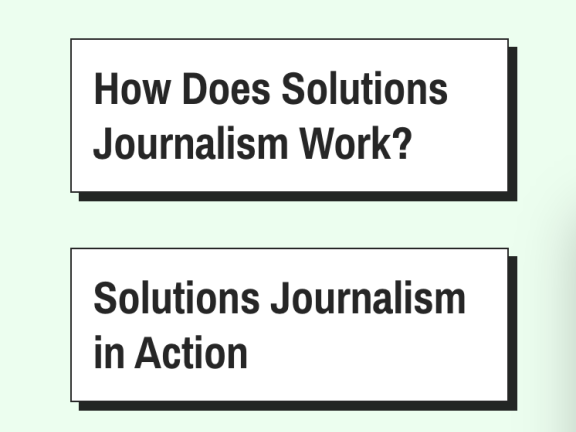 SoJo Explained | Solutions Journalism Network
